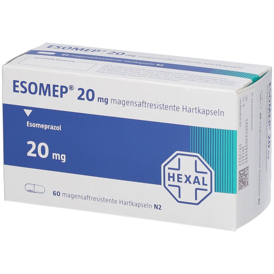 ESOMEP® 20 mg 60 St - shop-apotheke.com