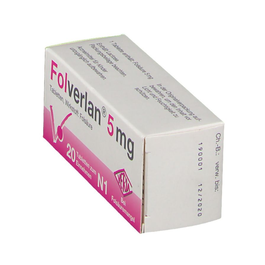 Folverlan® 5 mg Tabletten 20 St - shop-apotheke.com