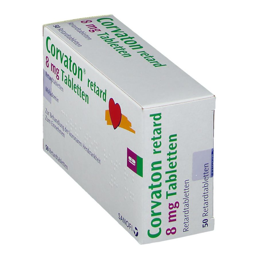 Corvaton® retard 8 mg 50 St - shop-apotheke.com