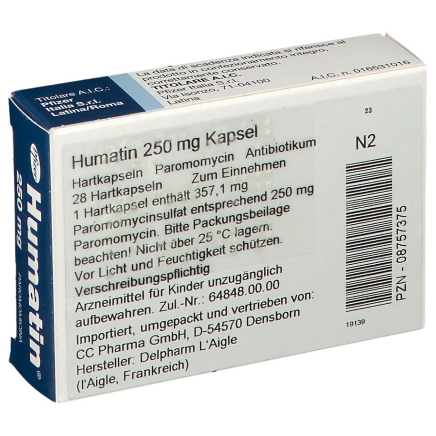 Humatin® 250 mg 28 St - shop-apotheke.com