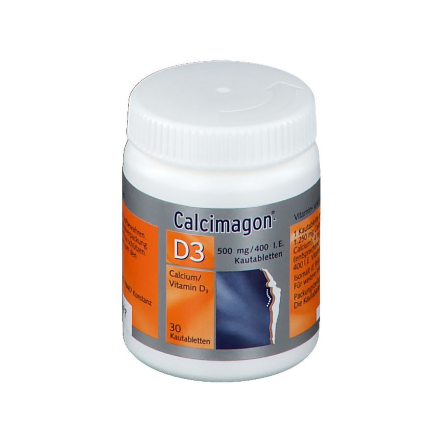 Calcimagon®-D3 500 mg/ 400 I.E. Kautabletten 30 St - shop-apotheke.com