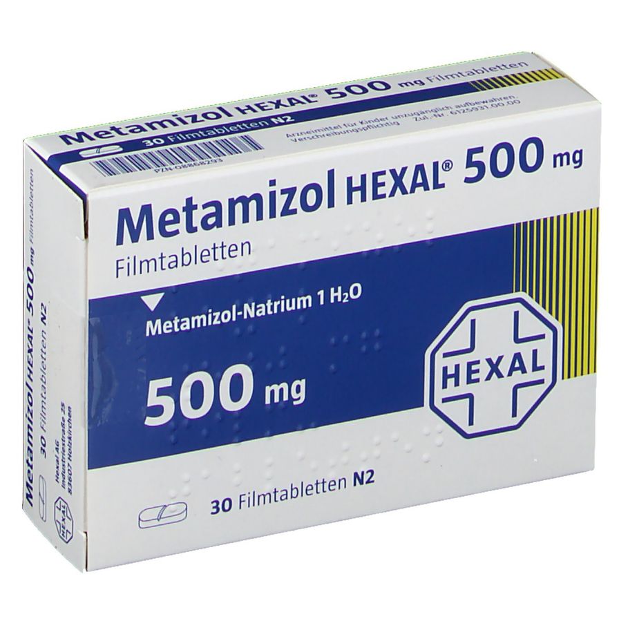 Metamizol HEXAL® 500 mg 30 St - shop-apotheke.com