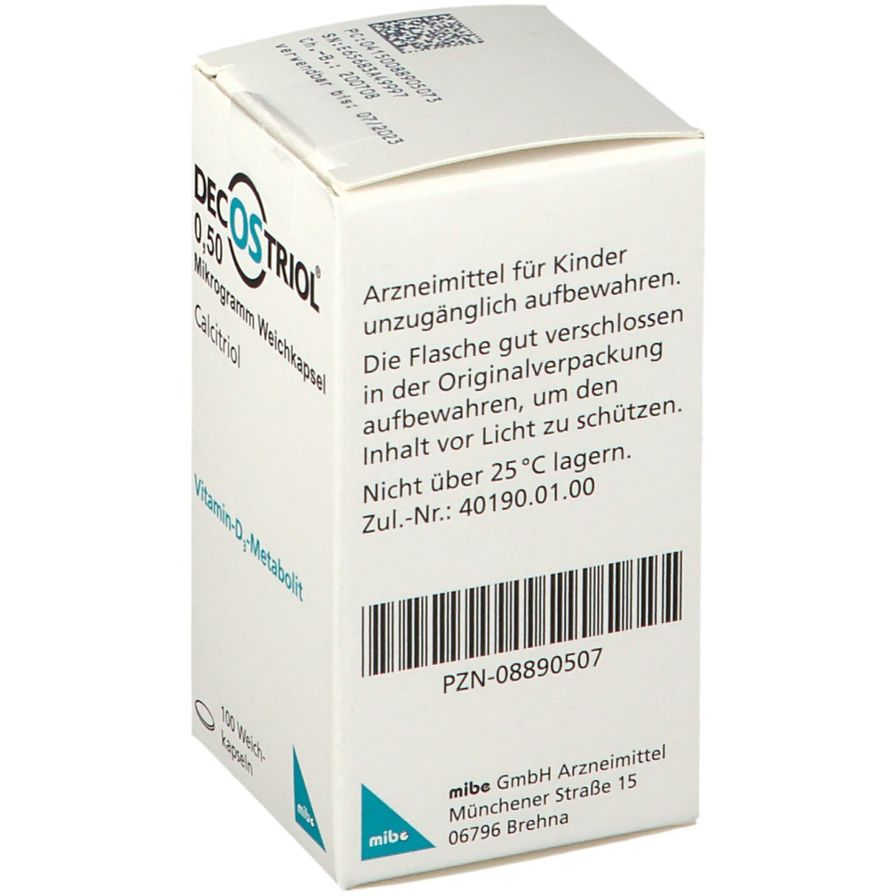 Decostriol 0,50 µg 100 St - shop-apotheke.com
