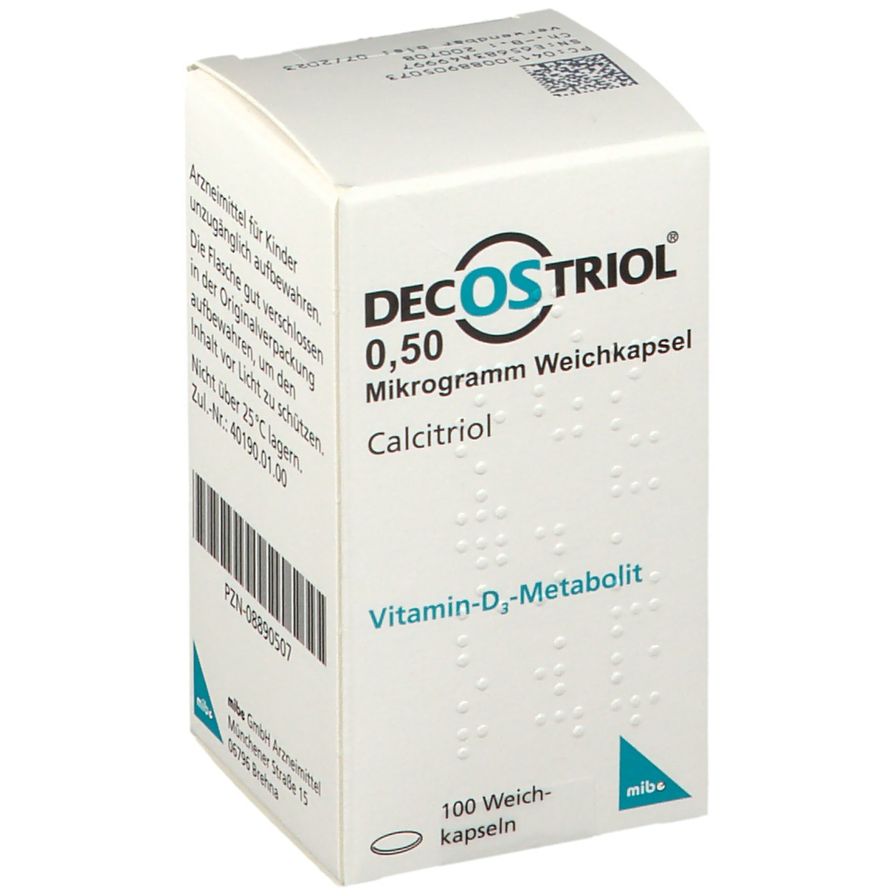 Decostriol 0,50 µg 100 St - shop-apotheke.com