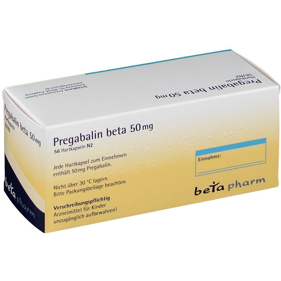 Pregabalin beta 50 mg 56 St - shop-apotheke.com