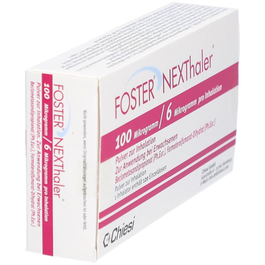 FOSTER® NEXThaler® 100 µg/6 µg 1 St - shop-apotheke.com
