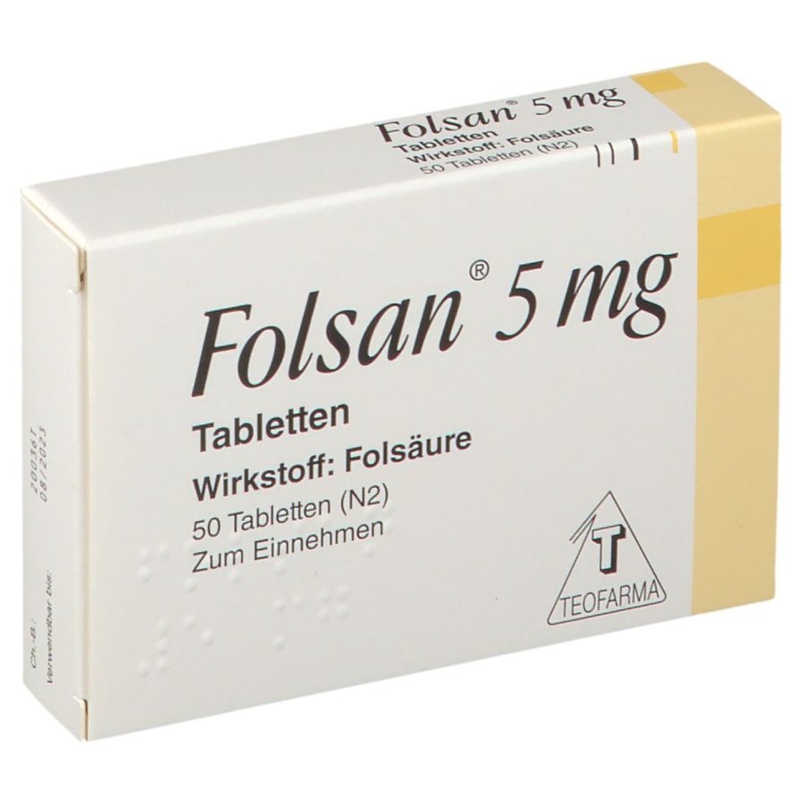 Folsan® 5 mg 50 St - shop-apotheke.com