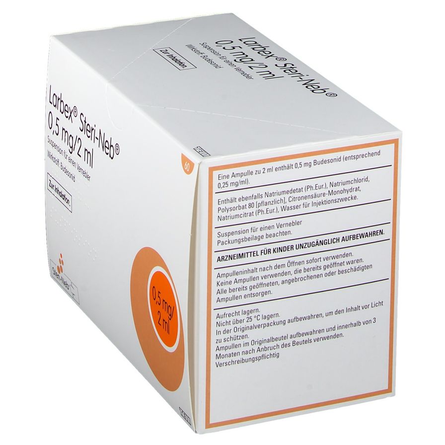 Larbex® Steri-Neb® 0,5 mg/2 ml 60x2 ml - shop-apotheke.com