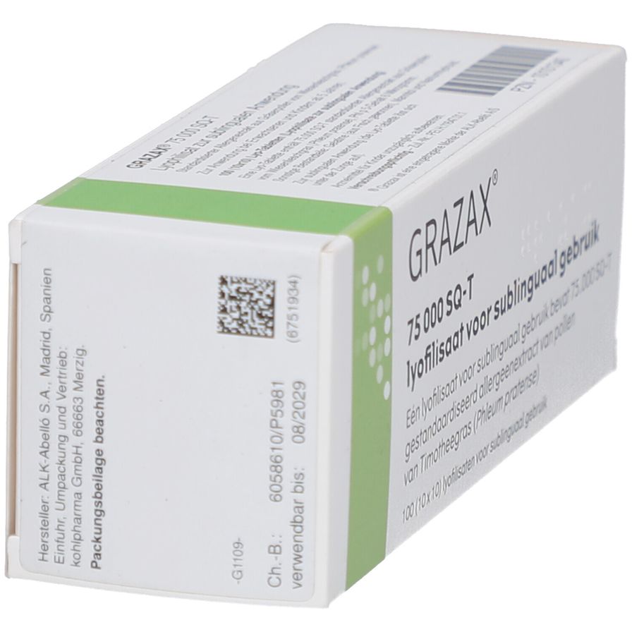 Grazax 75.000 Sq-T Lyo- 100 St - shop-apotheke.com