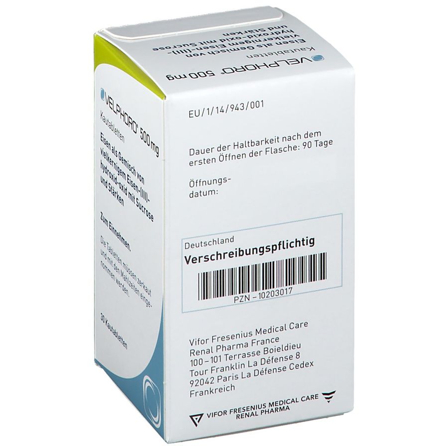 VELPHORO® 500 mg 30 St - shop-apotheke.com