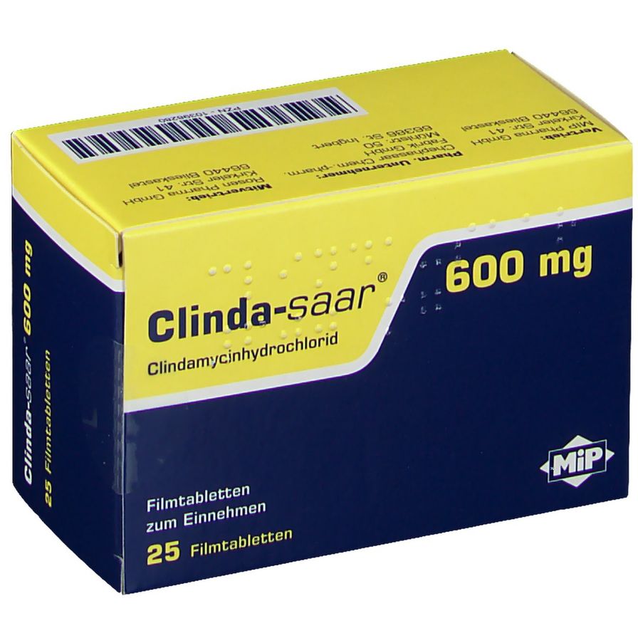 Clinda-saar® 600 mg 25 St - shop-apotheke.com