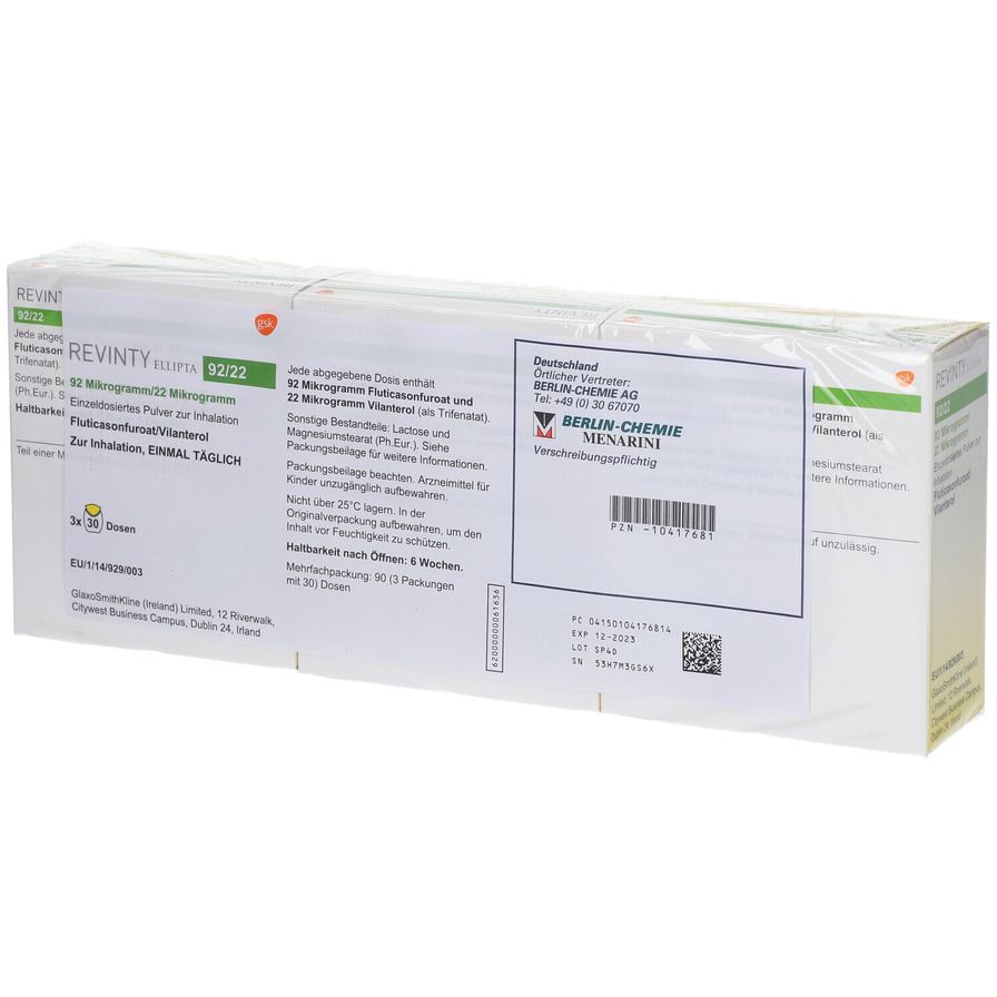 REVINTY® ELLIPTA® 92/22 µg 3 St - shop-apotheke.com