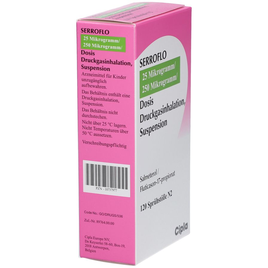 SERROFLO 25 µg/250 µg/Dosis 1 St - shop-apotheke.com
