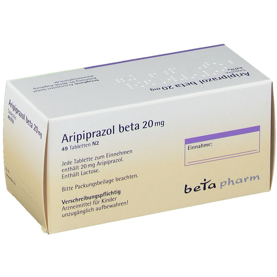 Aripiprazol beta 20 mg 49 St - shop-apotheke.com