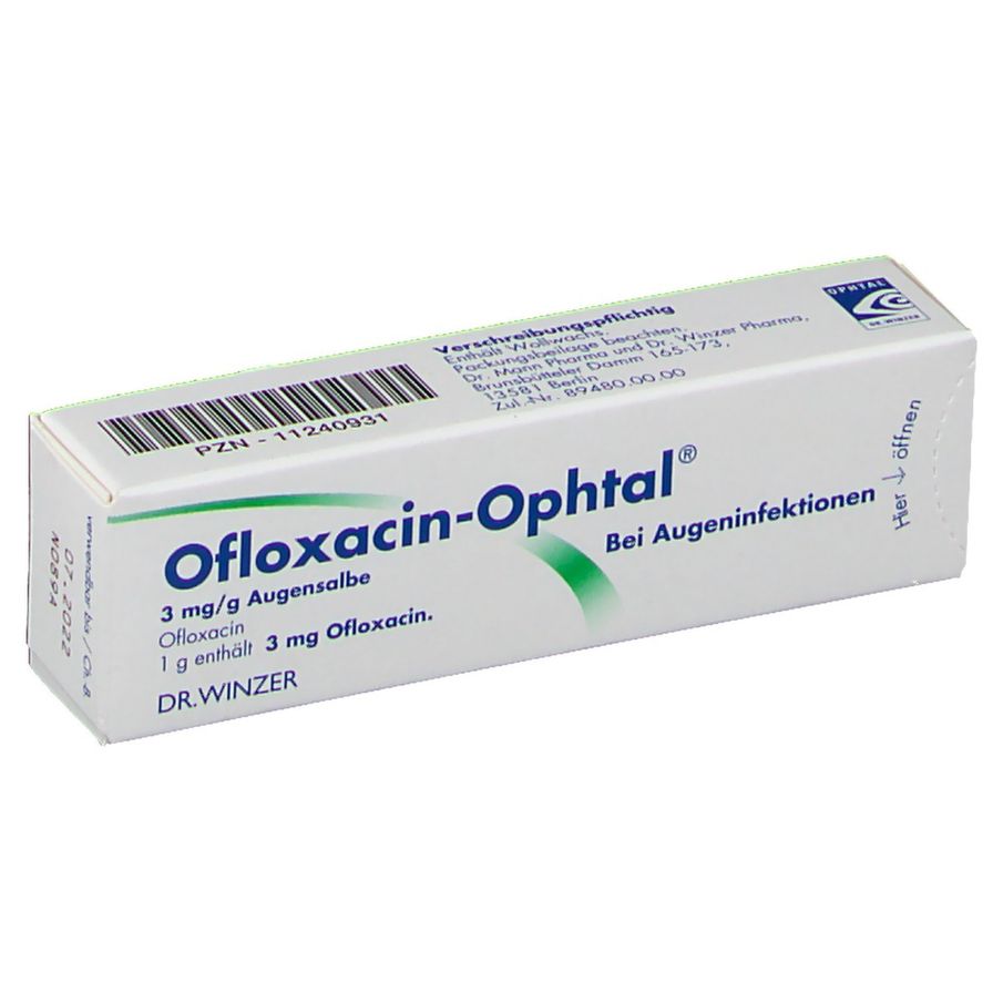 Ofloxacin-Ophtal® 3 mg/ml 3 g - shop-apotheke.com