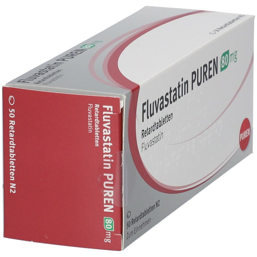 Fluvastatin PUREN 80 mg 50 St - shop-apotheke.com