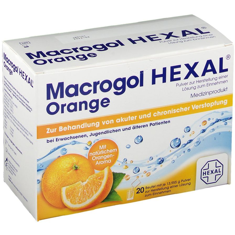 Macrogol HEXAL® Orange 20 St - shop-apotheke.com