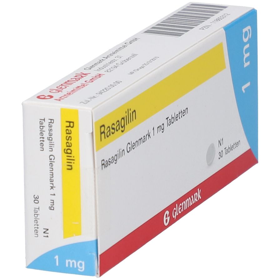 Rasagilin Glenmark 1 mg 30 St - shop-apotheke.com