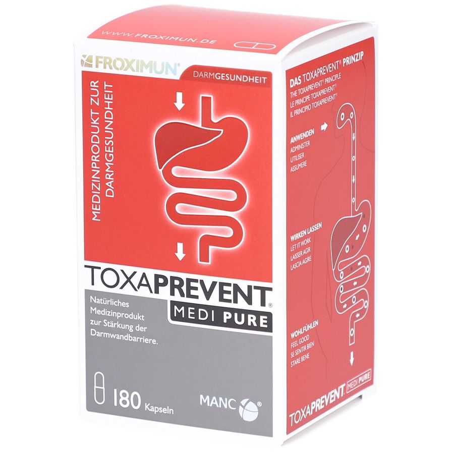 TOXAPREVENT® MEDI PURE 180 St - shop-apotheke.com