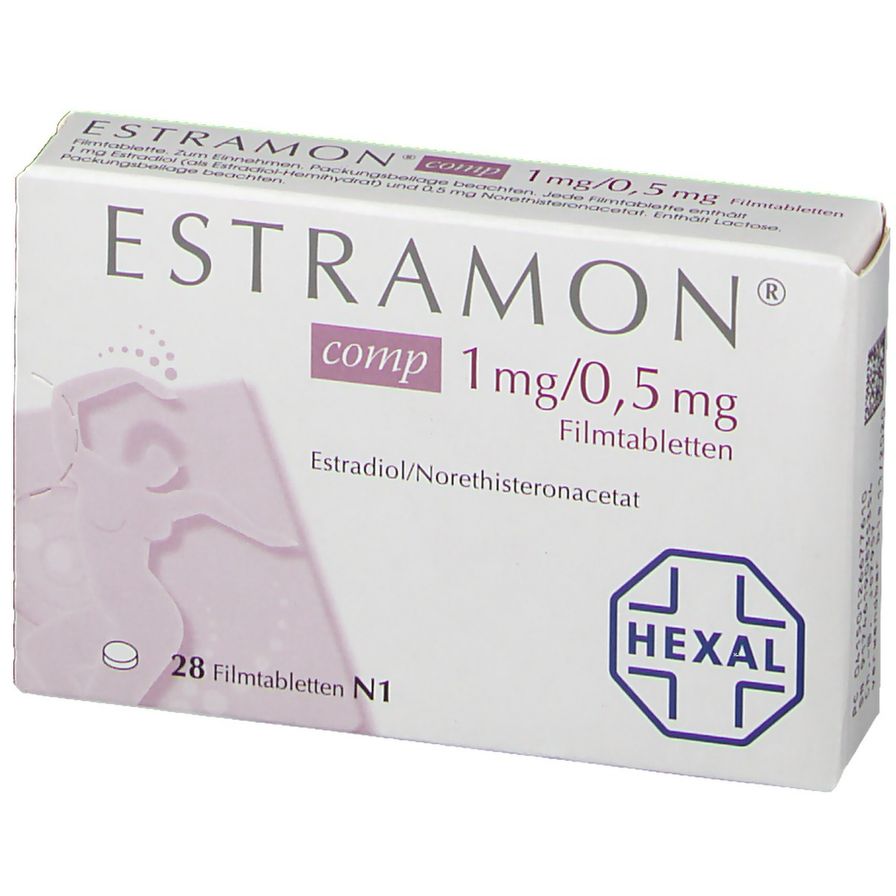ESTRAMON® comp 1 mg/0,5 mg 28 St - shop-apotheke.com