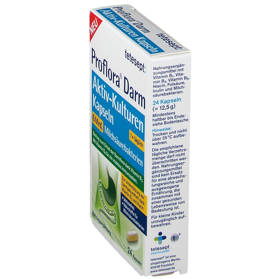 tetesept® Proflora® Darm Aktiv-Kulturen Kapseln 24 St - shop-apotheke.com