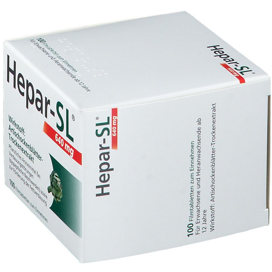 Hepar-SL® 640 mg 100 St - shop-apotheke.com