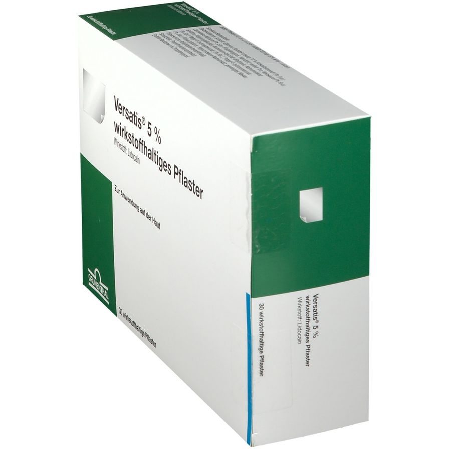 VERSATIS 5% wirkstoffhaltiges Pflaster 30 St - shop-apotheke.com
