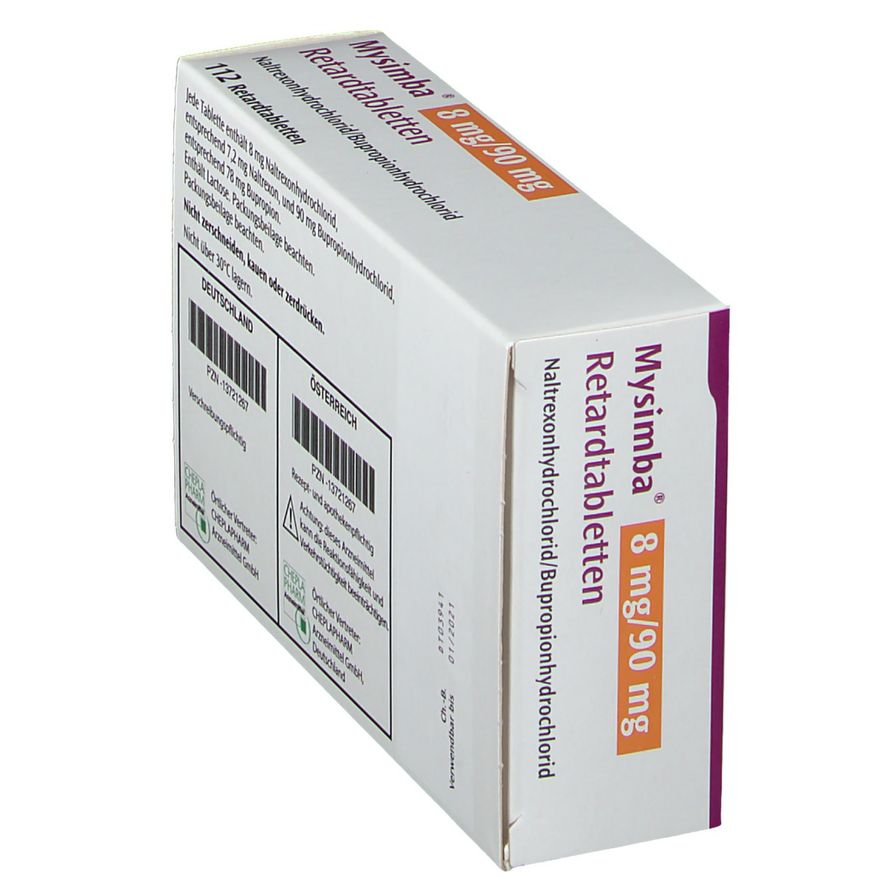 MYSIMBA 8 mg/90 mg Retardtabletten 112 St - shop-apotheke.com