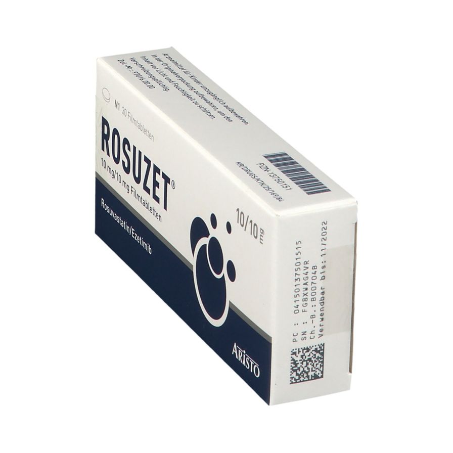 Rosuzet Aristo® 10 mg/10 mg 30 St - shop-apotheke.com
