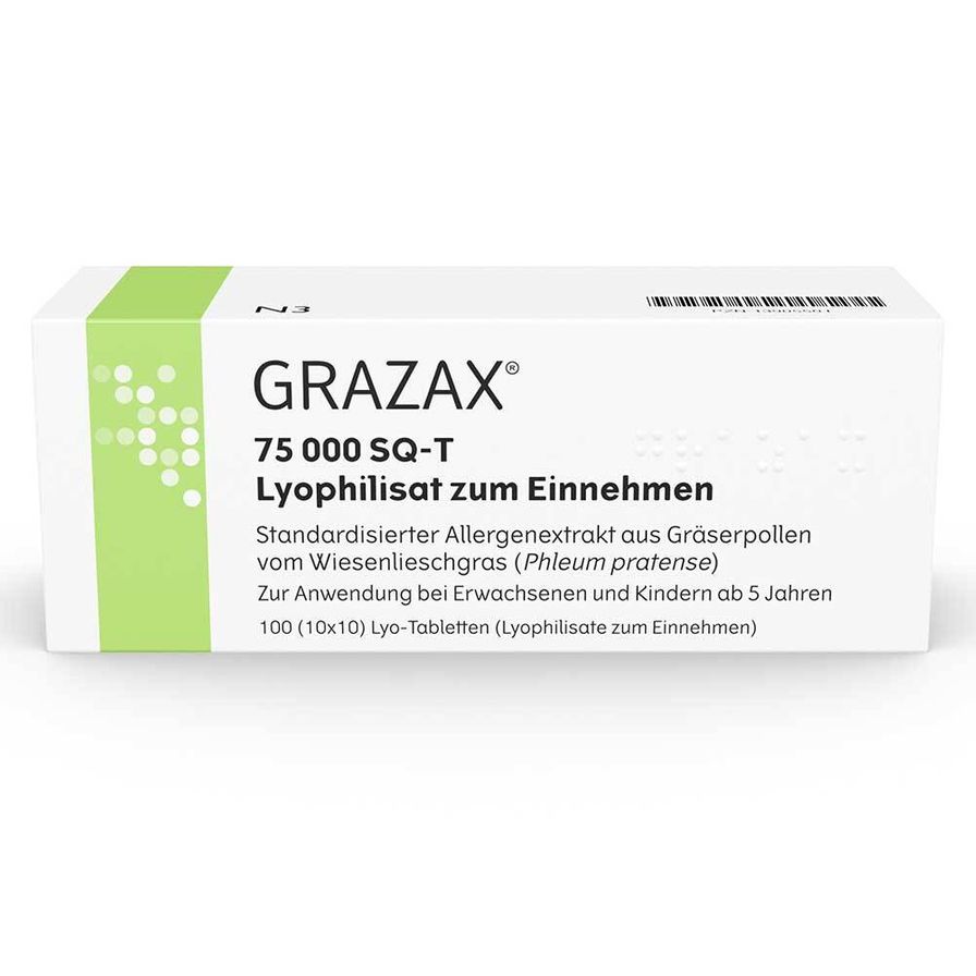 GRAZAX® 75.000 SQ®-T 100 St - shop-apotheke.com