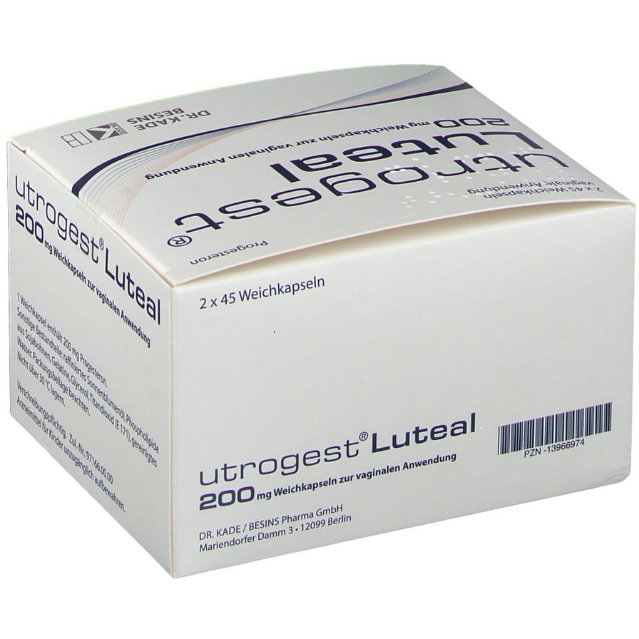 utrogest® Luteal 200 mg 90 St - shop-apotheke.com