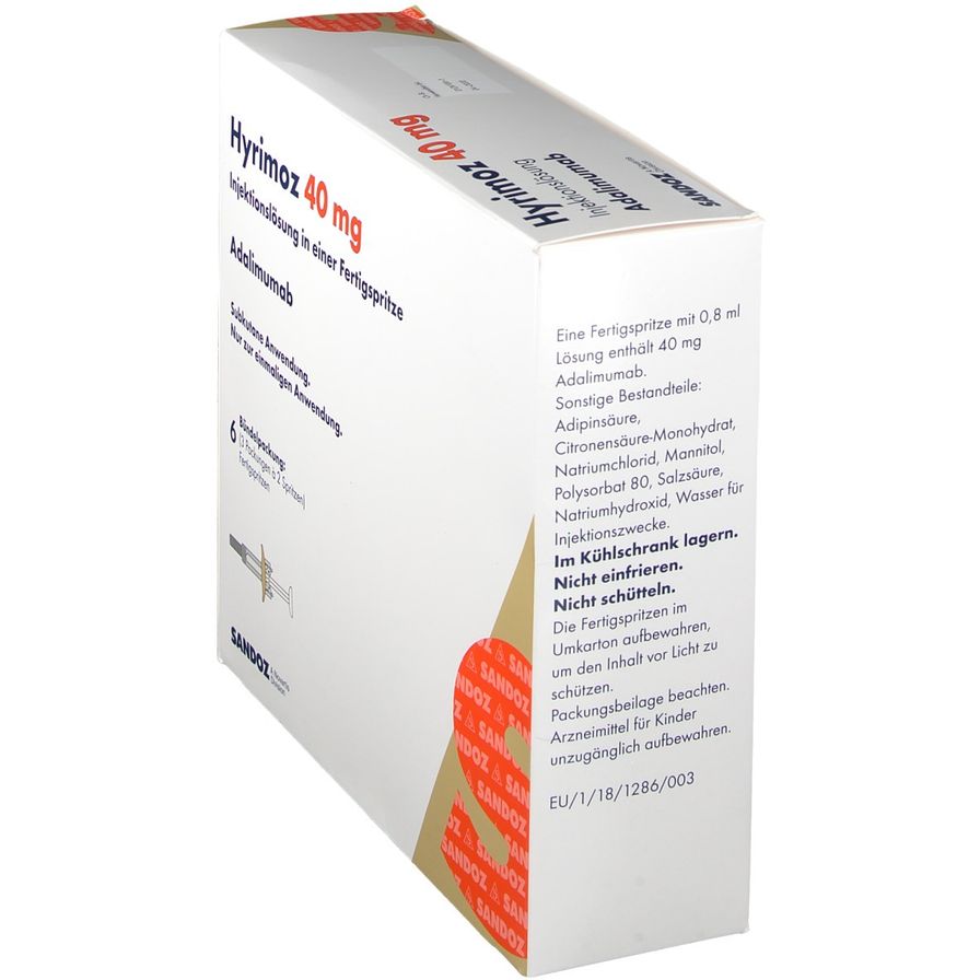 Hyrimoz® 40 mg 6 St - shop-apotheke.com