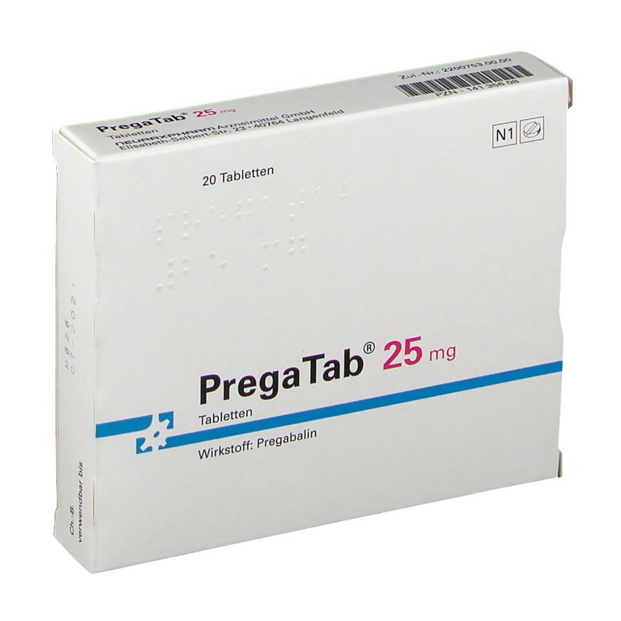 PregaTab® 25 mg 20 St - shop-apotheke.com