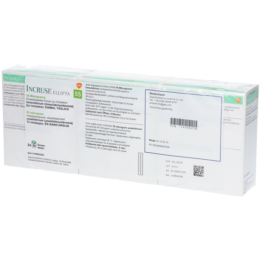 Incruse Ellipta 55 µg 3 St - shop-apotheke.com
