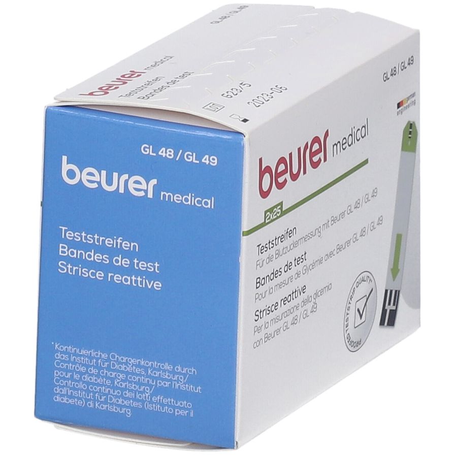 beurer Teststreifen GL48/49 50 St - shop-apotheke.com