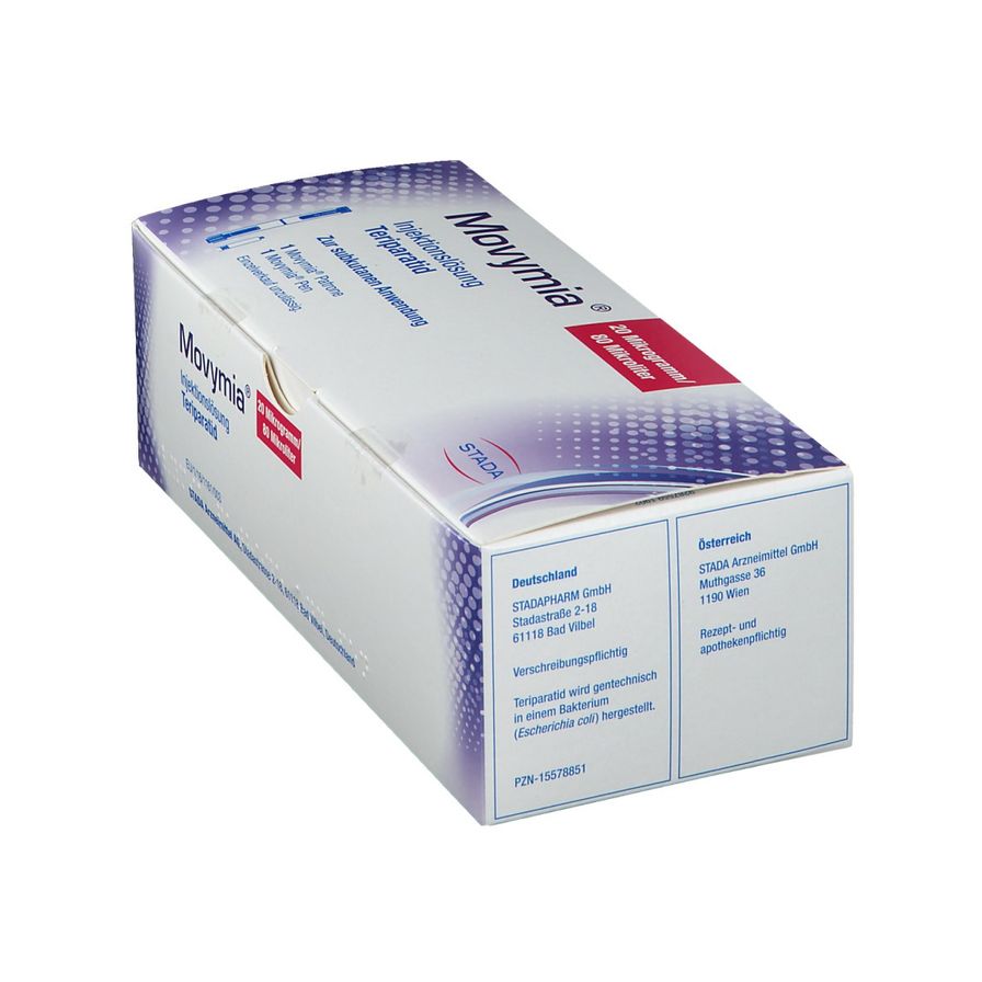 Movymia® Pen und 20 µg/80 µl Injektionslösung 1 St - shop-apotheke.com