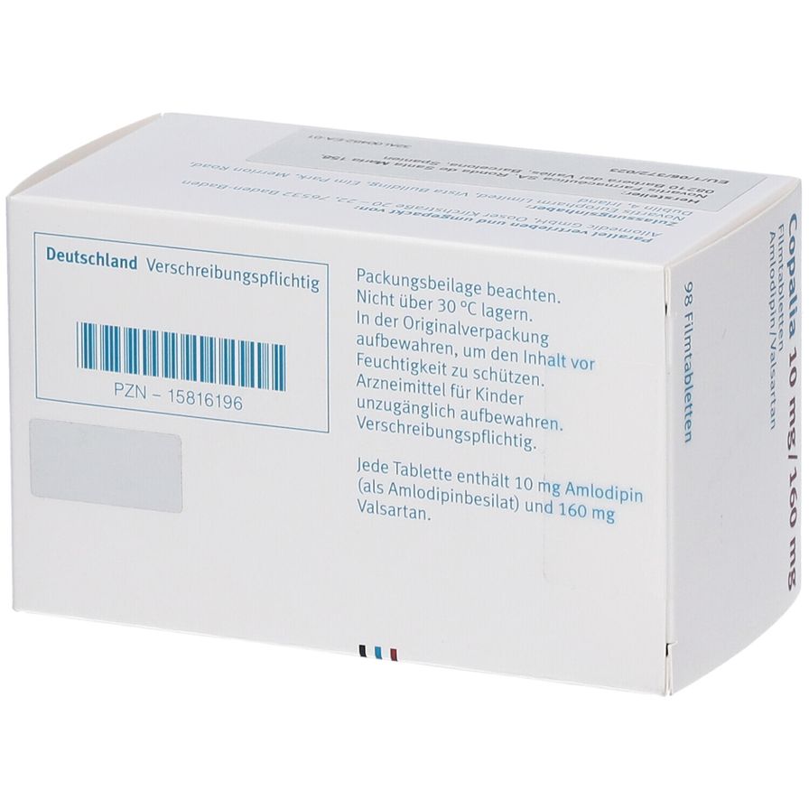 Copalia 10 mg/160 mg 98 St - shop-apotheke.com