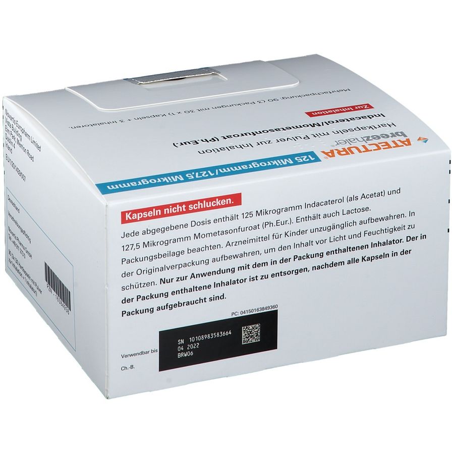 ATECTURA® breezhaler 125 µg/127,5 µg 3x30 St - shop-apotheke.com