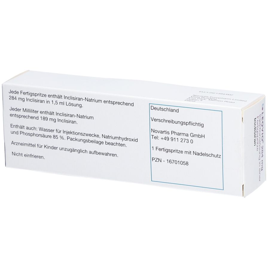 Leqvio 284 mg 1x1,5 ml - shop-apotheke.com