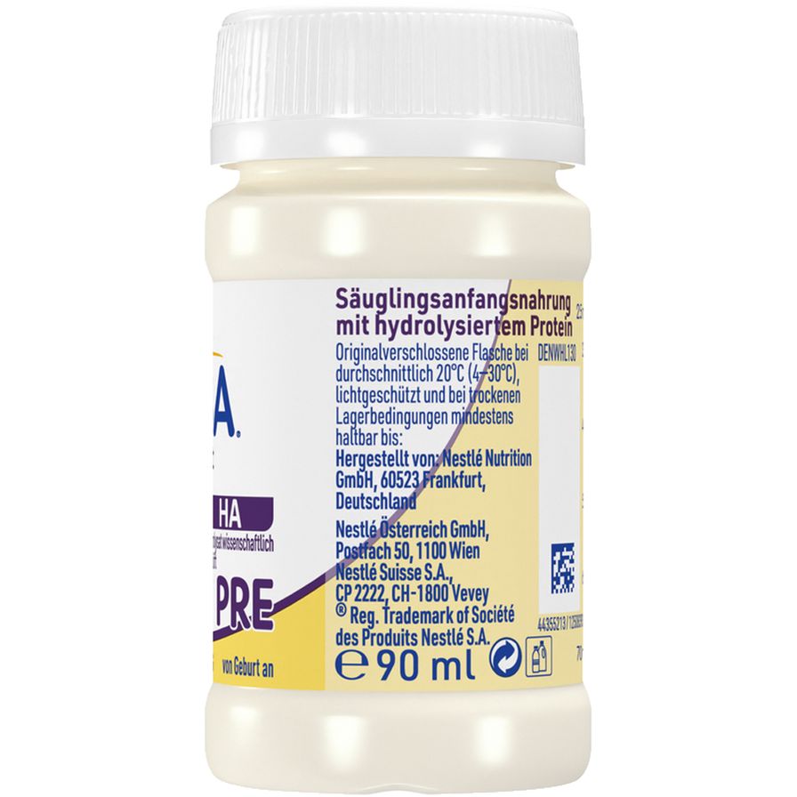 Nestlé BEBA® EXPERT HA PRE Hydrolysierte Anfangsnahrung, von Geburt an ...
