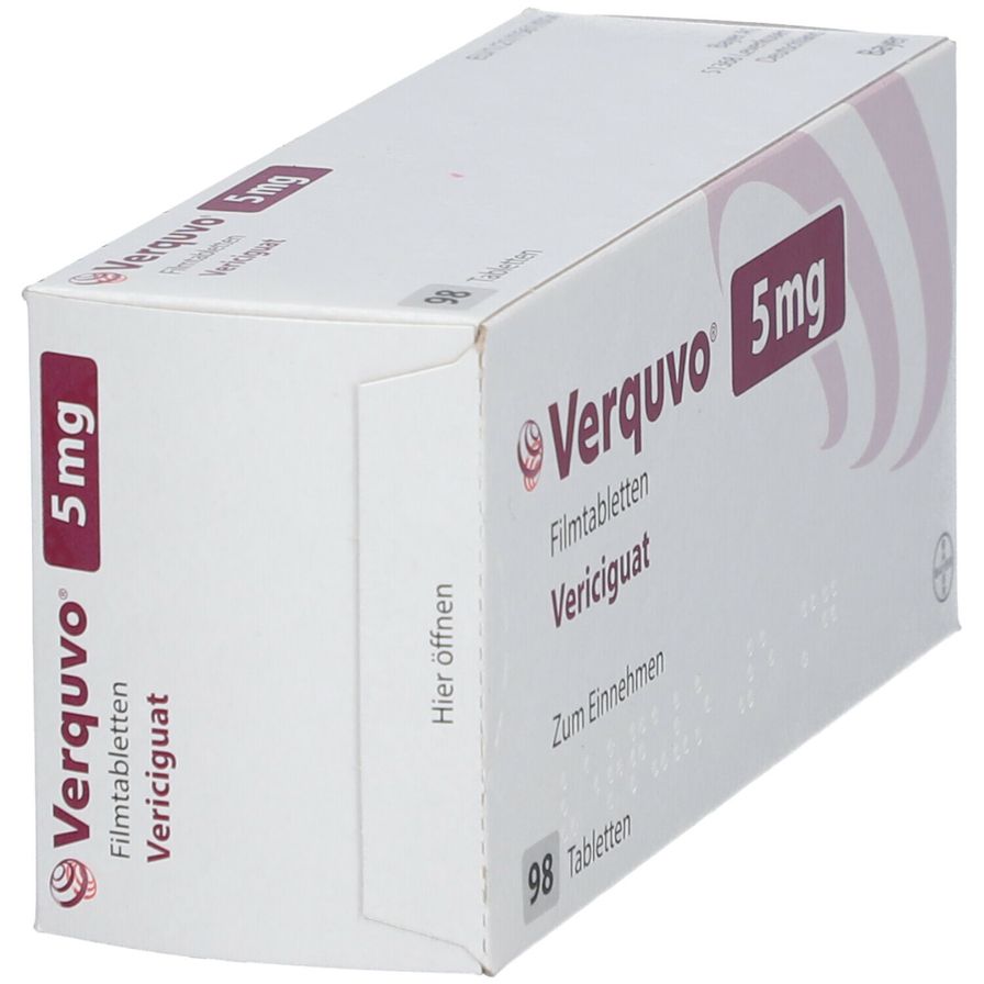 Verquvo® 5 mg 1x98 St - shop-apotheke.com