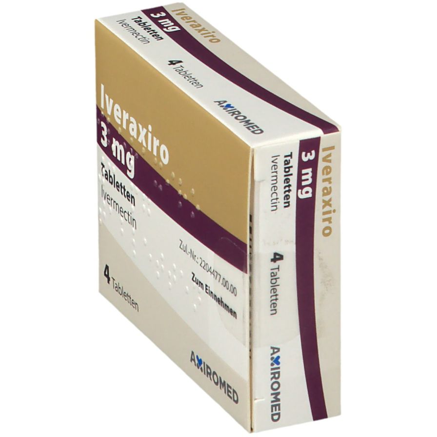 Iveraxiro 3 mg 4 St - shop-apotheke.com