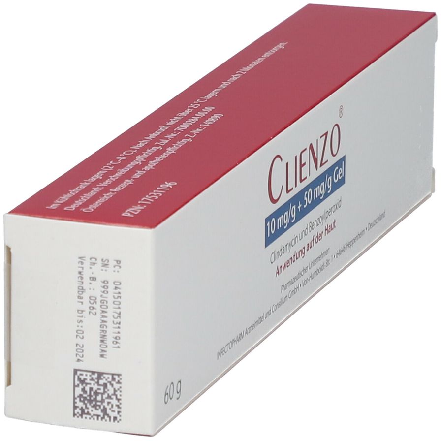 CLIENZO 10 mg/g + 50 mg/g Gel 60 g - shop-apotheke.com