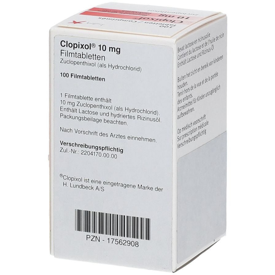 CLOPIXOL 10 mg Filmtabletten 100 St - shop-apotheke.com