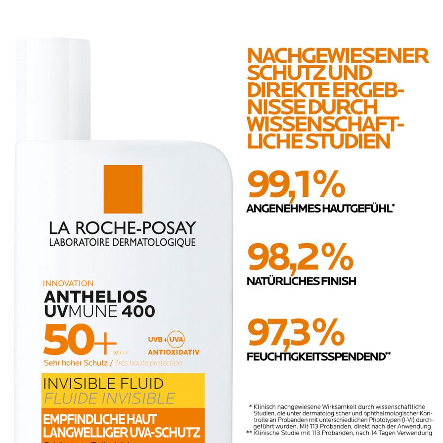 La Roche Posay Anthelios Invisible Fluid UVMune 400 LSF 50+ 50 ml ...