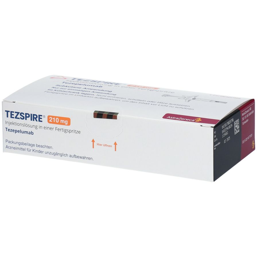 TEZSPIRE 210 mg Injektionslösung i.e.Fertigspr. 1 St - shop-apotheke.com