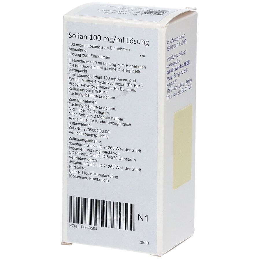 SOLIAN 100 mg/ml Lösung zum Einnehmen 60 ml - shop-apotheke.com