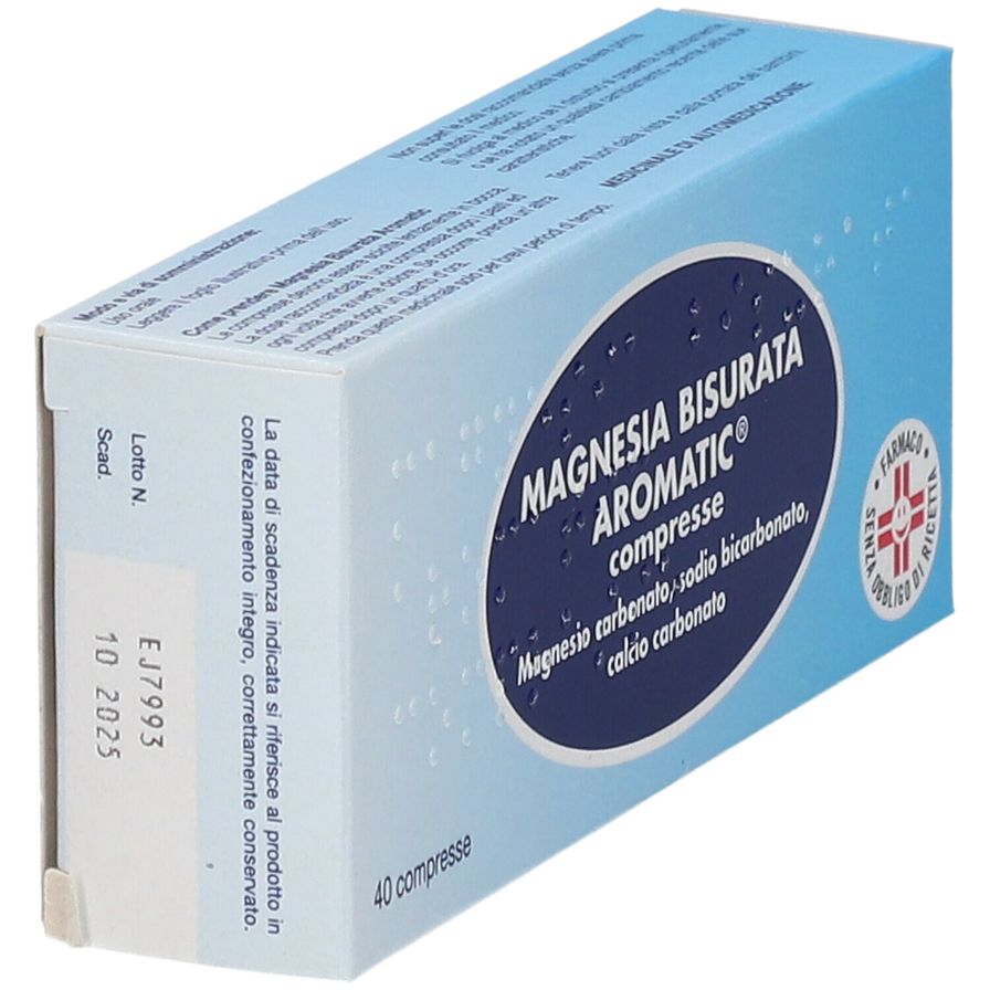 Magnesia Bisurata Aromatic® Compresse 40 pz | Redcare