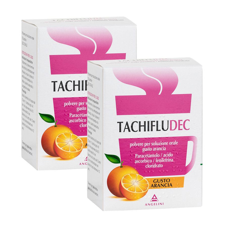 TACHIFLUDEC Gusto Arancia Set da 2 2x10 pz | Redcare