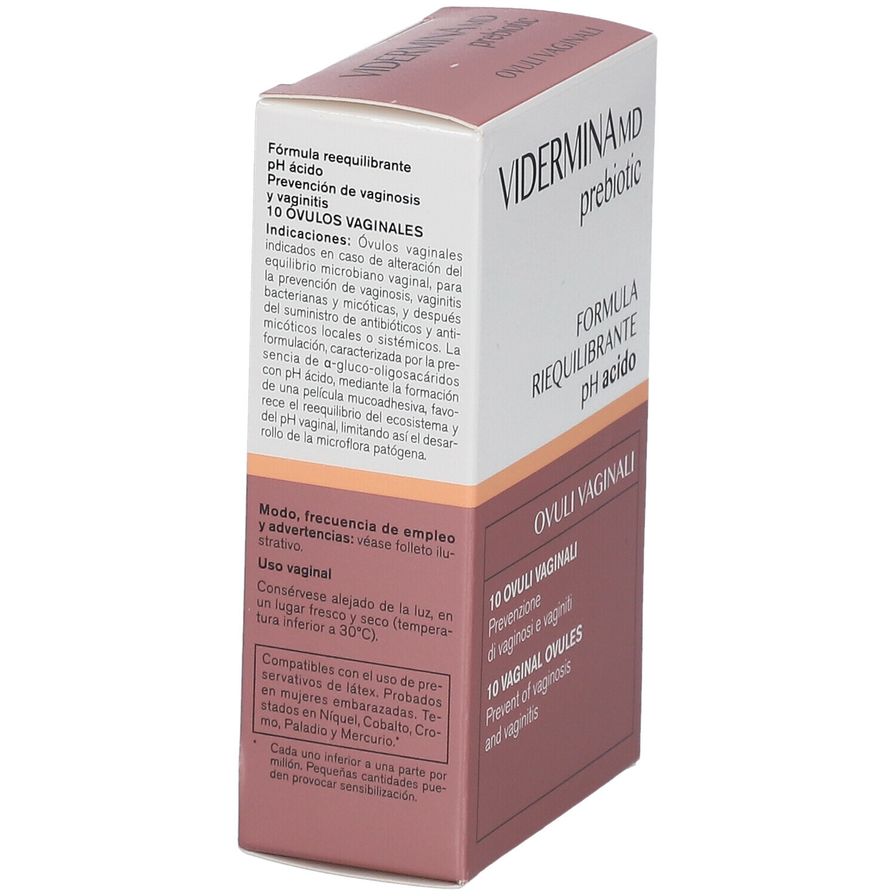 Vidermina MD Prebiotic Ovuli 10 pz | Redcare